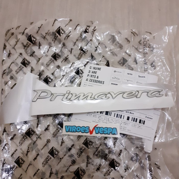 Original VESPA EMBLEM STICKER PRIMAVERA Spare Parts | Shopee Malaysia