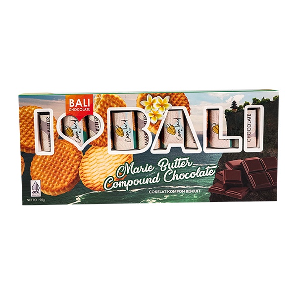Cocoa Land - Compound Chocolate I Love Bali Cookies Butter - 90 gr ...