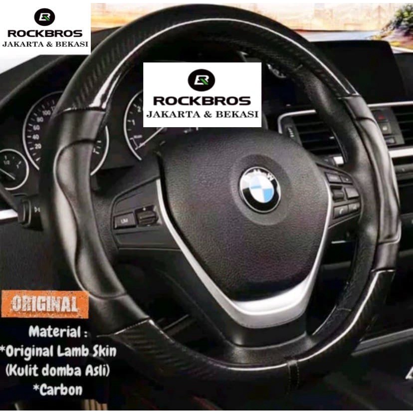 Original Carbon Leather Steering Wheel Cover for Toyota Innova Zenix ...