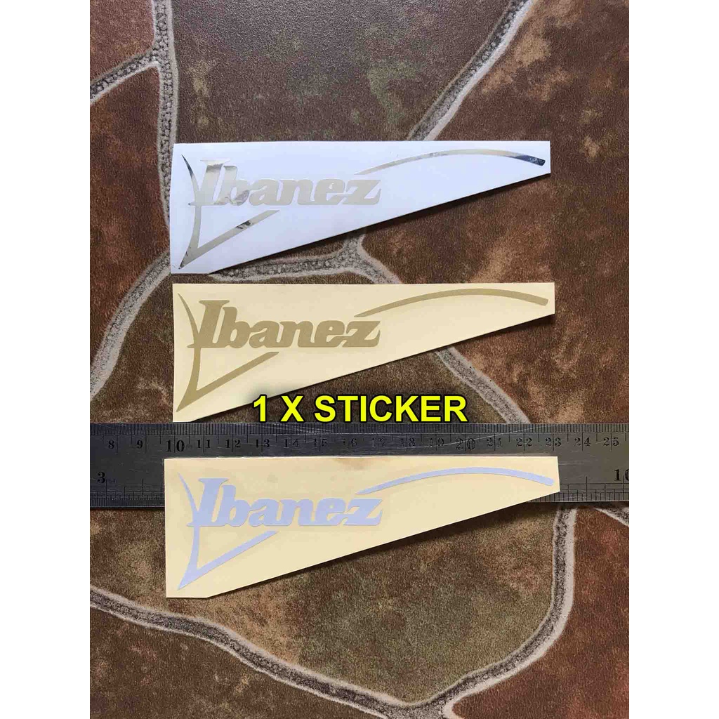 Ibanez Guitar Headstock Sticker Logo Standard Series Electric String ...