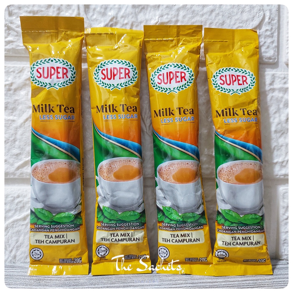 Super Milk Tea Less Sugar Sachet | Shopee Malaysia