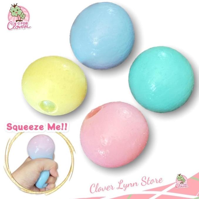 Pastel SQUEEZE STRESS BALL / fidget BALL change Color | Shopee Malaysia