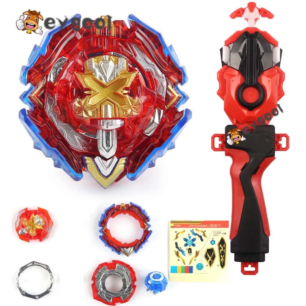 MQ brand Single Beyblade Burst B-200 Xiphoid Xcalibur with B184 LR ...