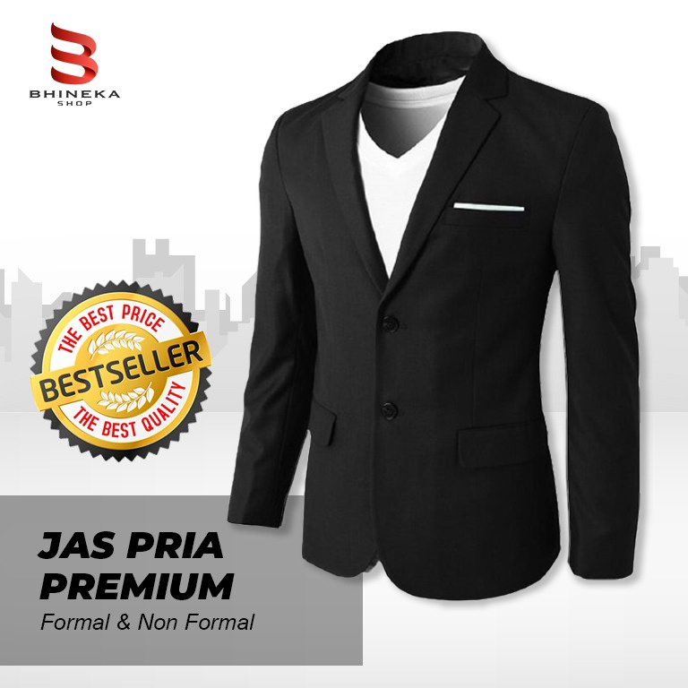 Jas Men Blazer Formal Original Jas Office Jas Wedding Jas Party Jas ...