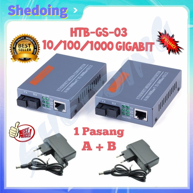 Htb-gs-03 Htb Gigabit Converter Gigabit Media Converter Fiber Optic ...