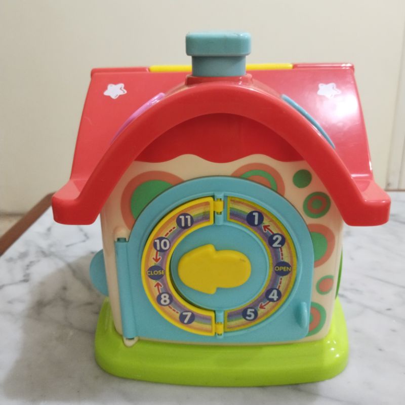 House-house Busy Box - Toy Activity Sensory/Shape Shorter Children ...