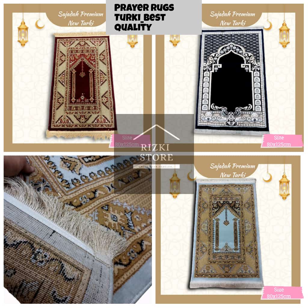 Original Super Jumbo Turkish Imam Prayer Mat 80x125cm | Shopee Malaysia