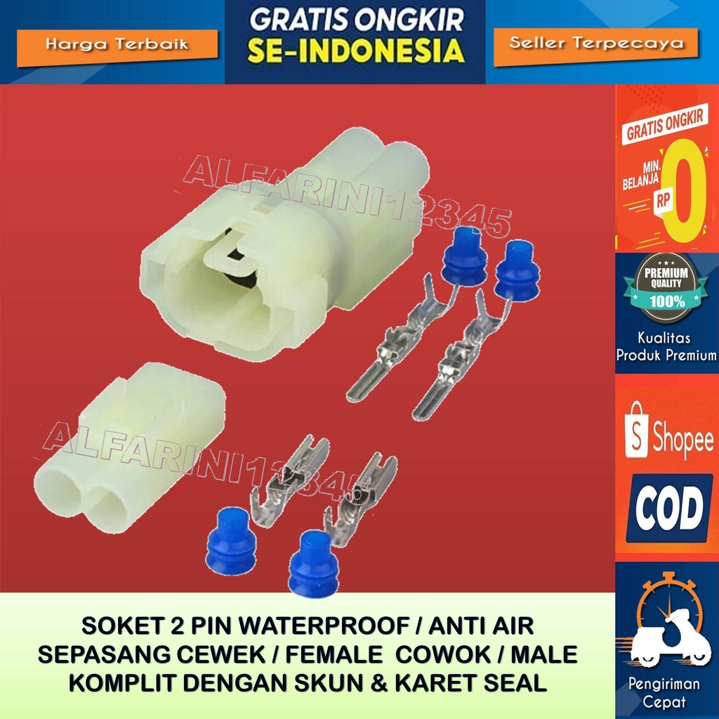 Socket DLC Reset Honda ADV 150 PCX 150 Vario 150 PAIR Male Female - 2 ...