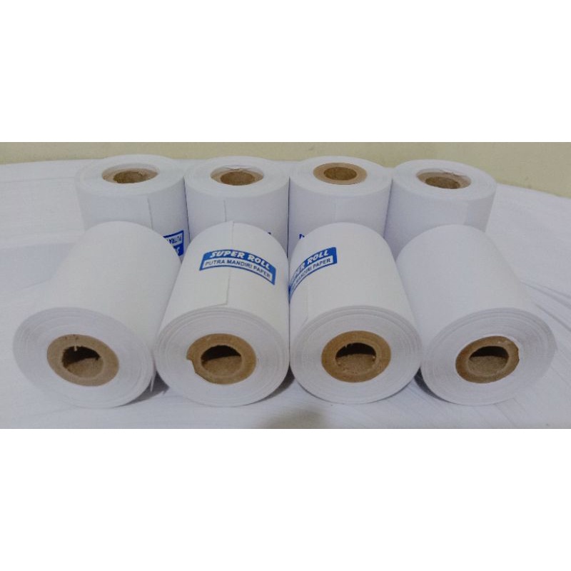 Hvs Cashier Paper Size 58x48mm Receipt Calculator Package 10 Rolls ...