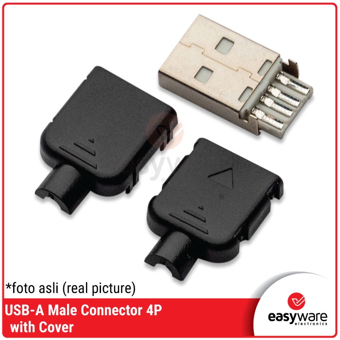 Usb TYPE A MALE WITH COVER USB MALE TYPE A WITH COVER | Shopee Malaysia