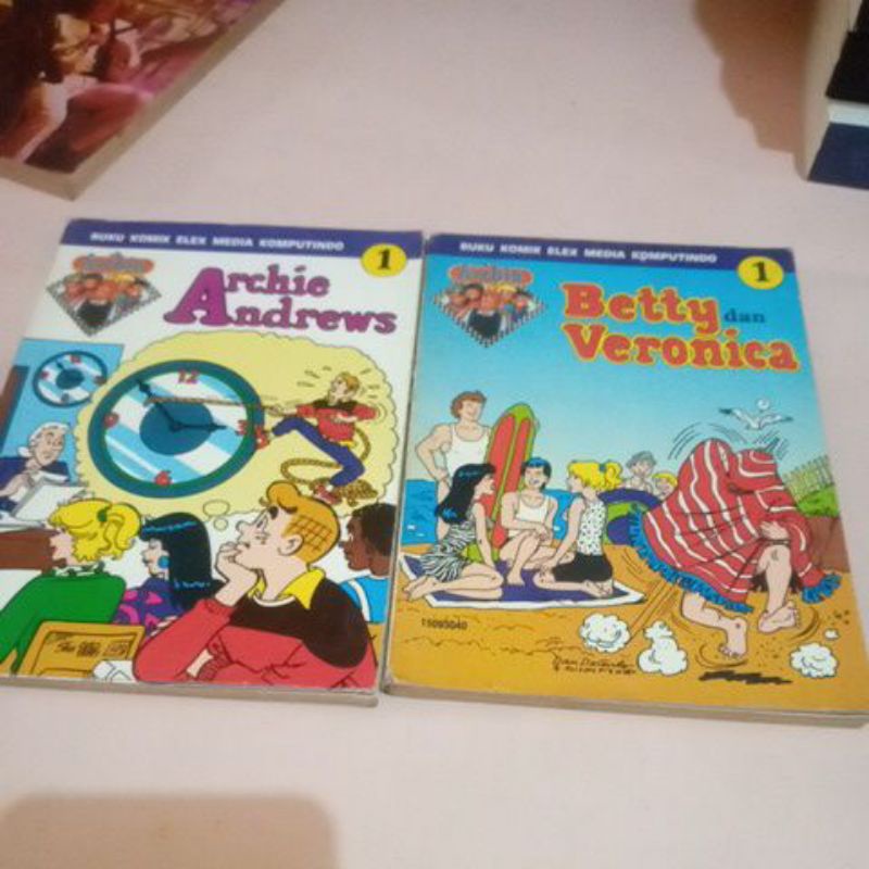 Original archie andrews betty and veronica youth comic book | Shopee ...