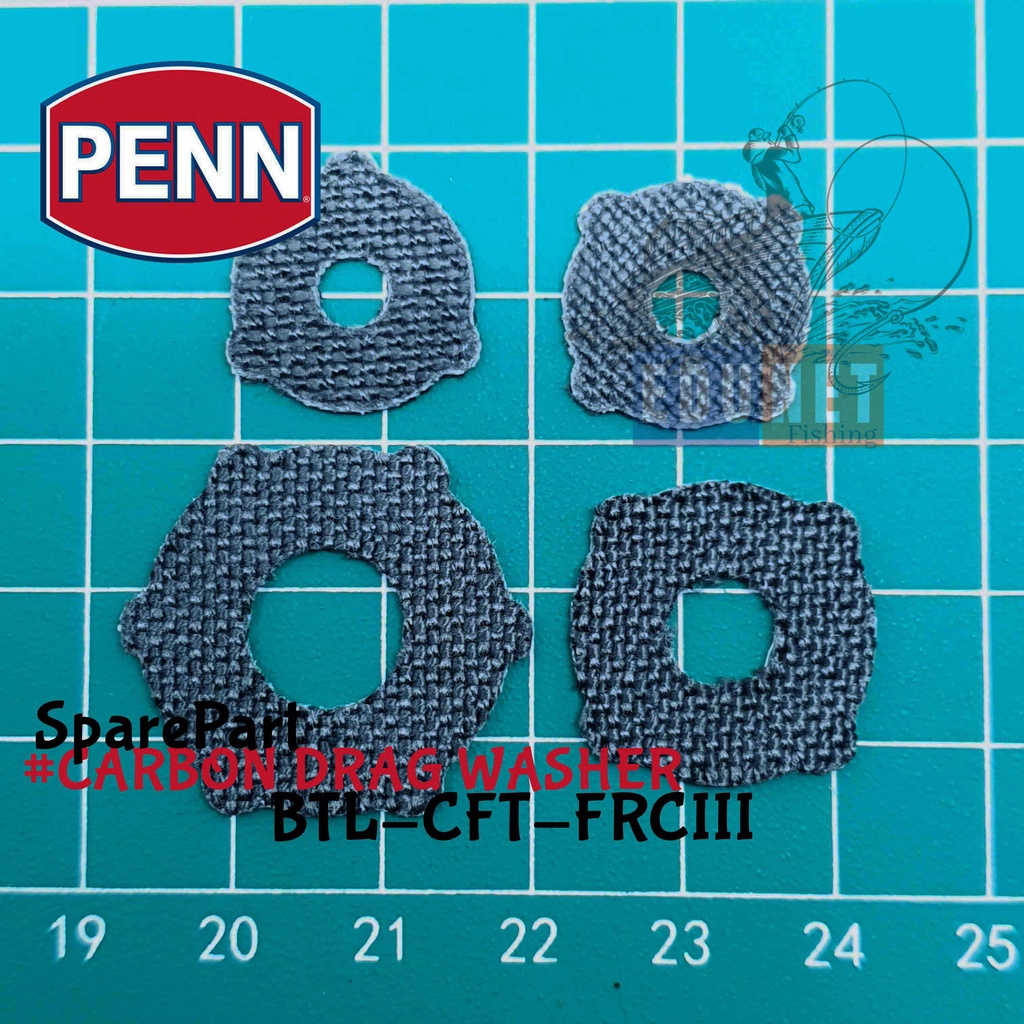 Penn DRAG WASHER CARBON BATTLE CONFIDENC FIERCE PART - ORIGINAL SPARE ...