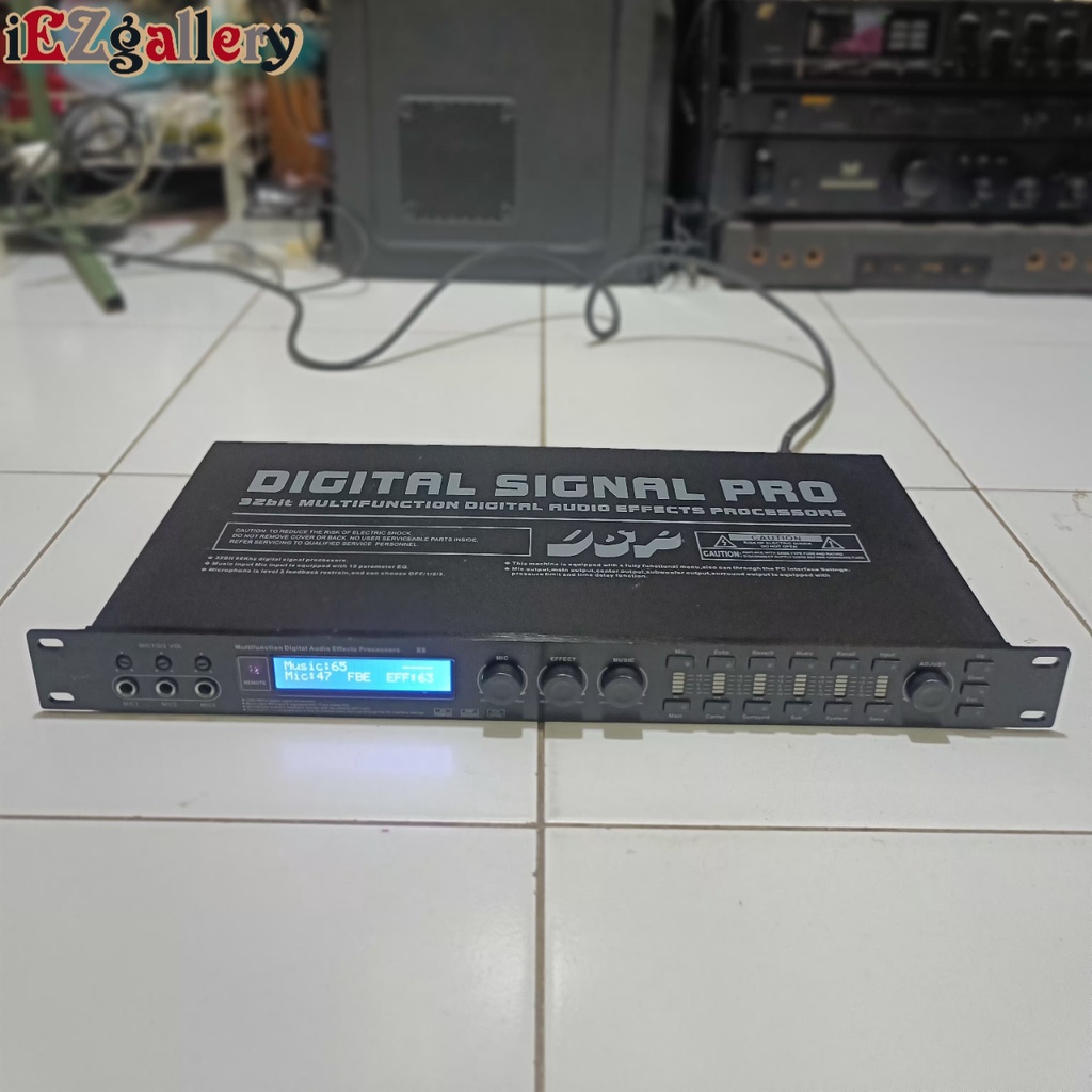 Effect vocal digital black spider x6 multifunction processors normal ...