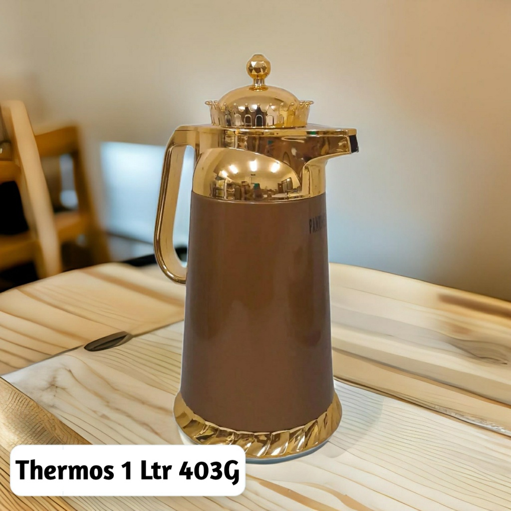 TERMOS 1 Liter Gold Arabic Thermos By Haji (403G) | Shopee Malaysia