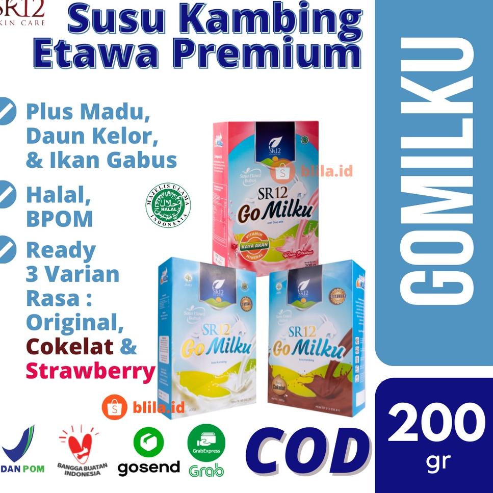 Star [No Sugar] Goat Milk Etawa Powder GOMILKU SR12 GO MILKU BPOM Plus ...
