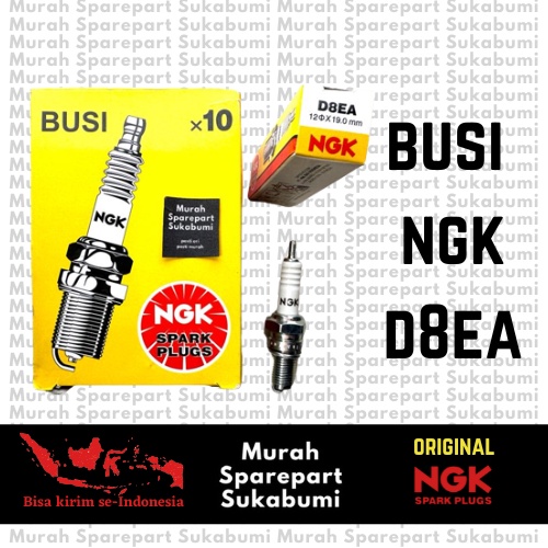 Original NGK D8EA spark plugs sold per box containing 10 pcs ORIGINAL ...