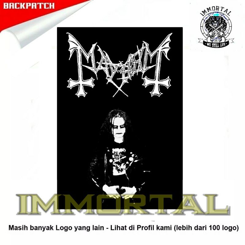 Jumbo Mayhem Back emblem Backpatch | Shopee Malaysia