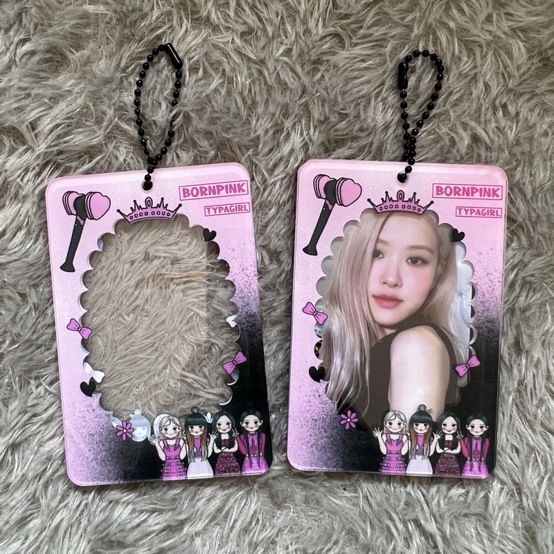 Blackpink PhotoCard Holder | Cahol Blackpink double side by Butterheace ...