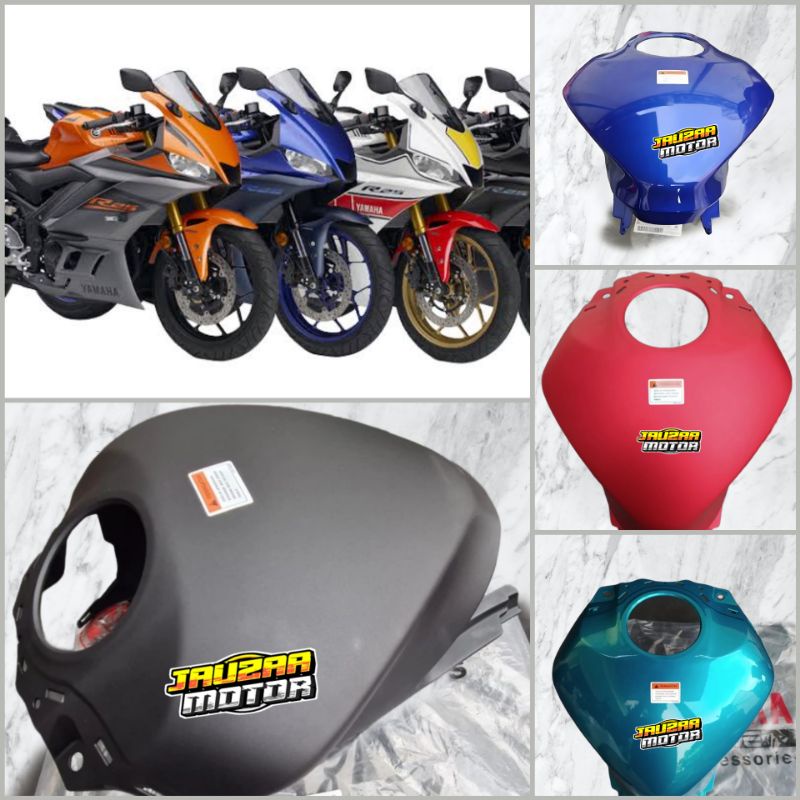 TANK COVER R25 NEW V2 ORIGINAL YAMAHA BS7-XF41D-00 | Shopee Malaysia