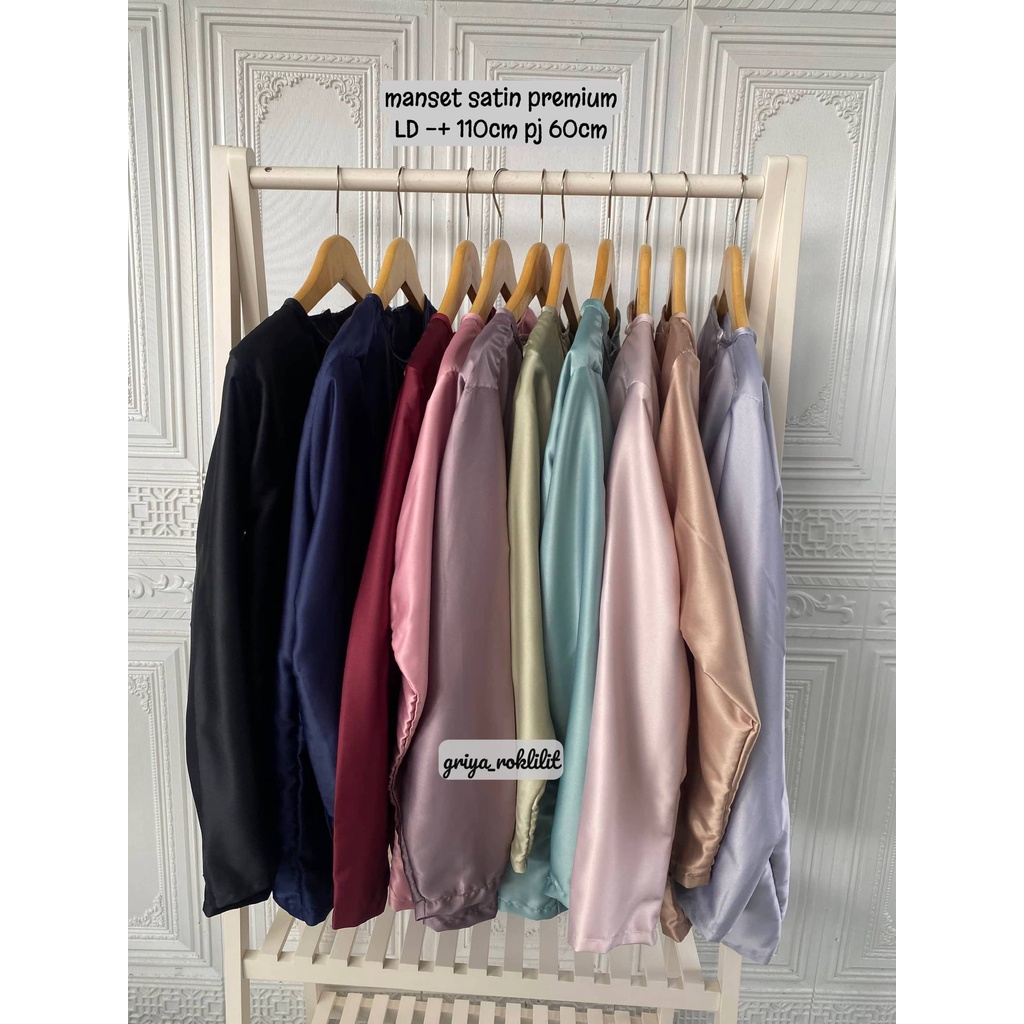 SATIN INNER KEBAYA CUFF AND TANK TOP | Shopee Malaysia