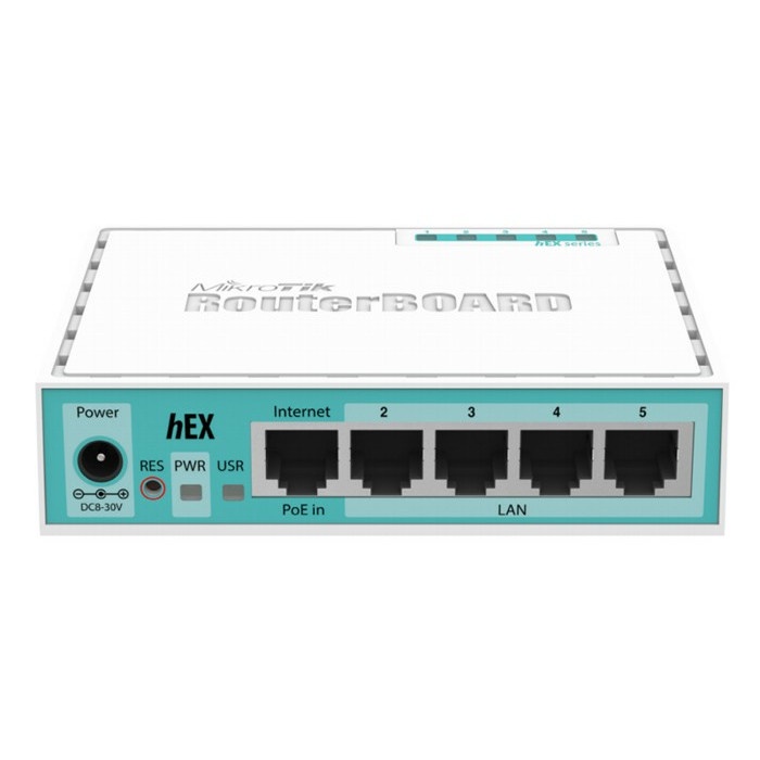 Wireless Routerboard Mikrotik RB750GR3 hEX Gigabit Ethernet Router ...