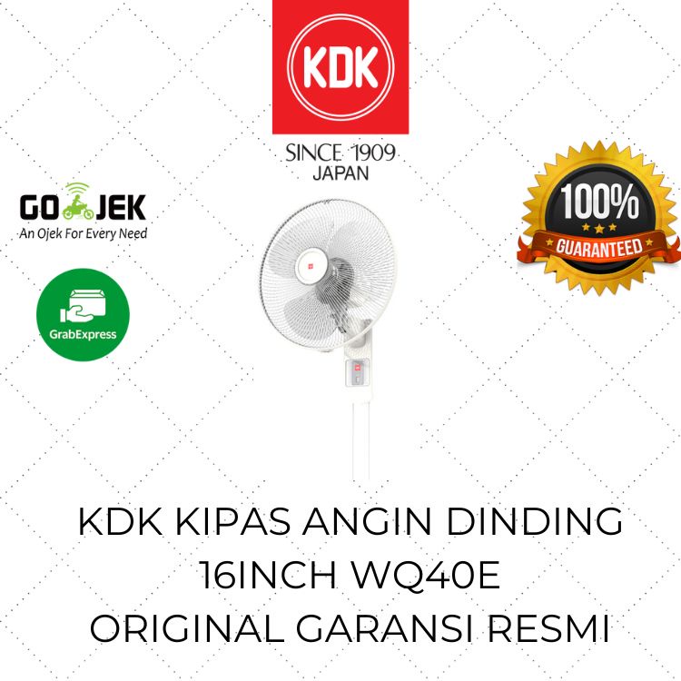 Kdk 2-strap Wall Fan WQ40E 16inch/wall Mounted Fan Original Official ...