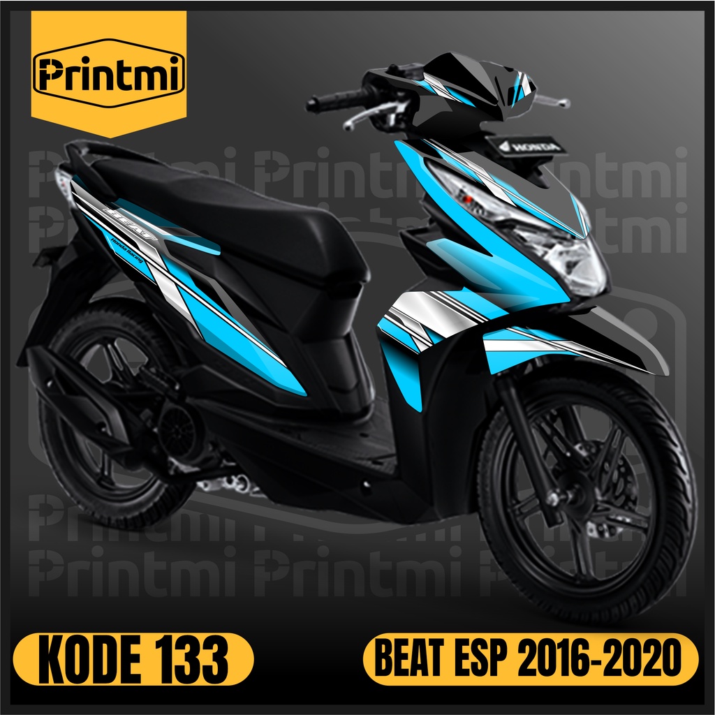 Printmi Sticker Decal Beat Motorcycle ESP 2016 2017 2018 2019 Full Body ...