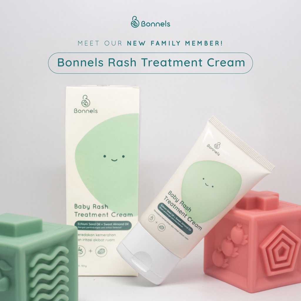 Bonnels Baby Rash Treatment Cream - Relieves Rash Irritation and ...