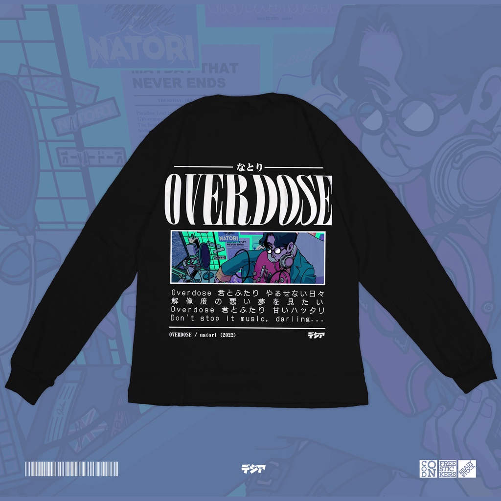Longsleeve nathori Overdose Music Single Album Now Playing Spotify T ...