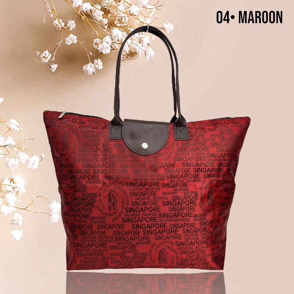 Singapore Bag / Singapore Souvenir Bag / Singapore Folding Bag ...