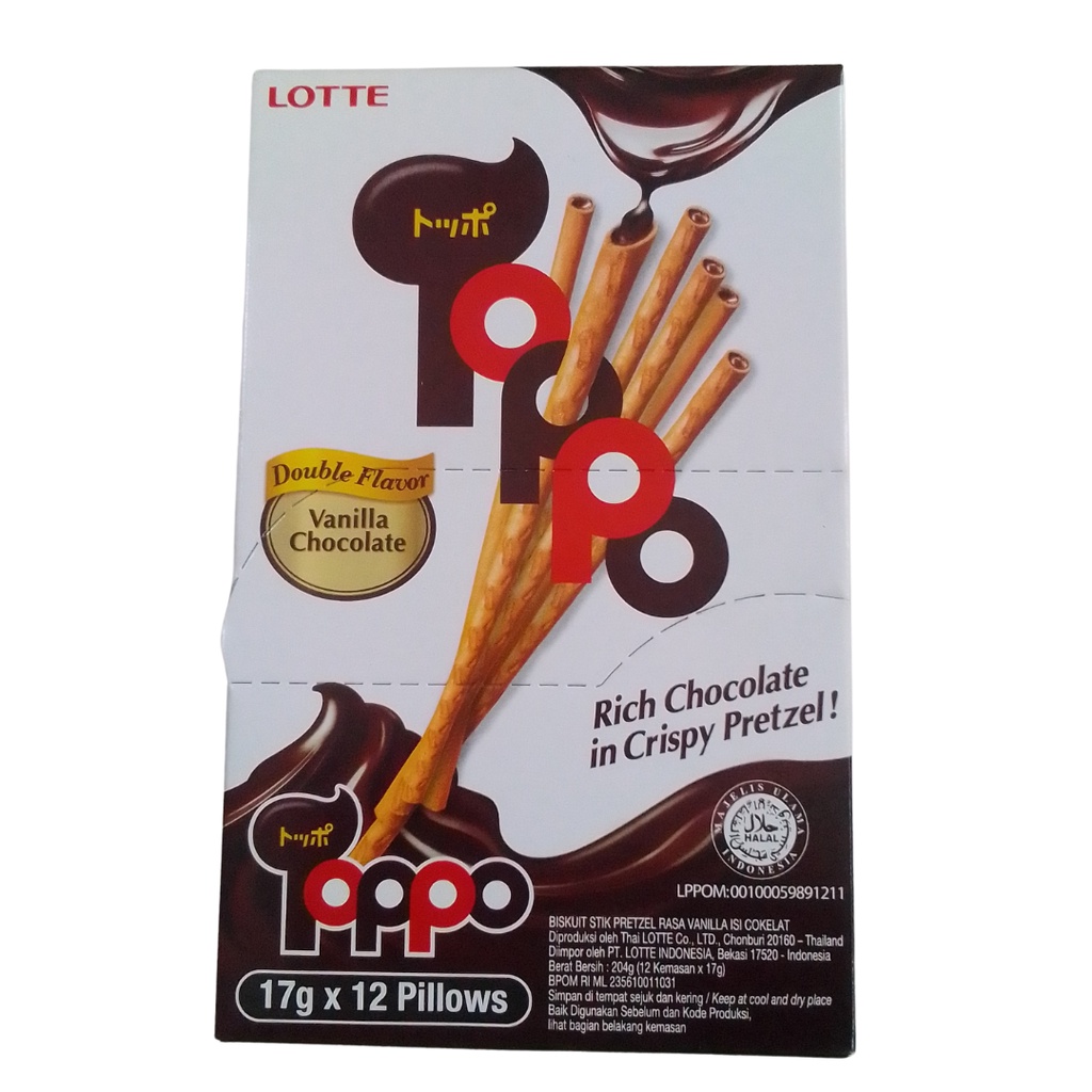 Lotte TOPPO 204gr (12 Sachets) | Shopee Malaysia