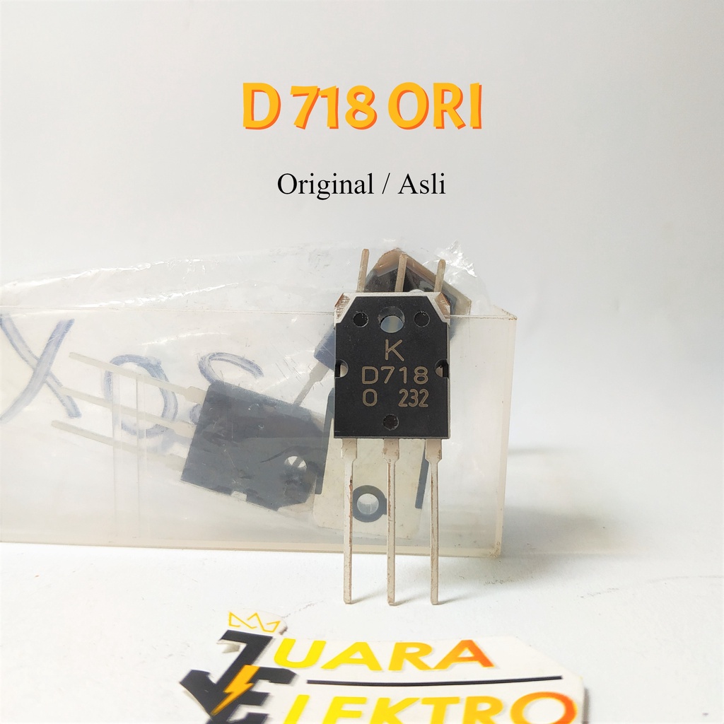 Ori D718 Transistor | Original D 718 Transistor (TR) | Shopee Malaysia