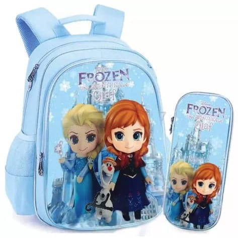 Frozen Backpack Gift Gift For Kindergarten Elementary School Girls PINK ...