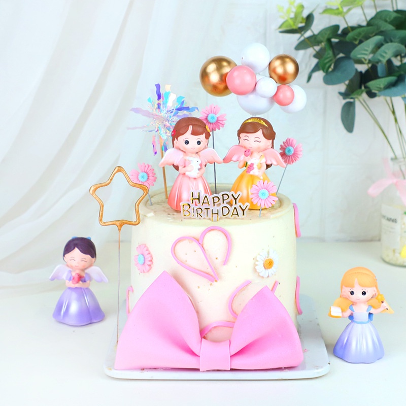 Cake Topper Angel Girl/Angel | Shopee Malaysia