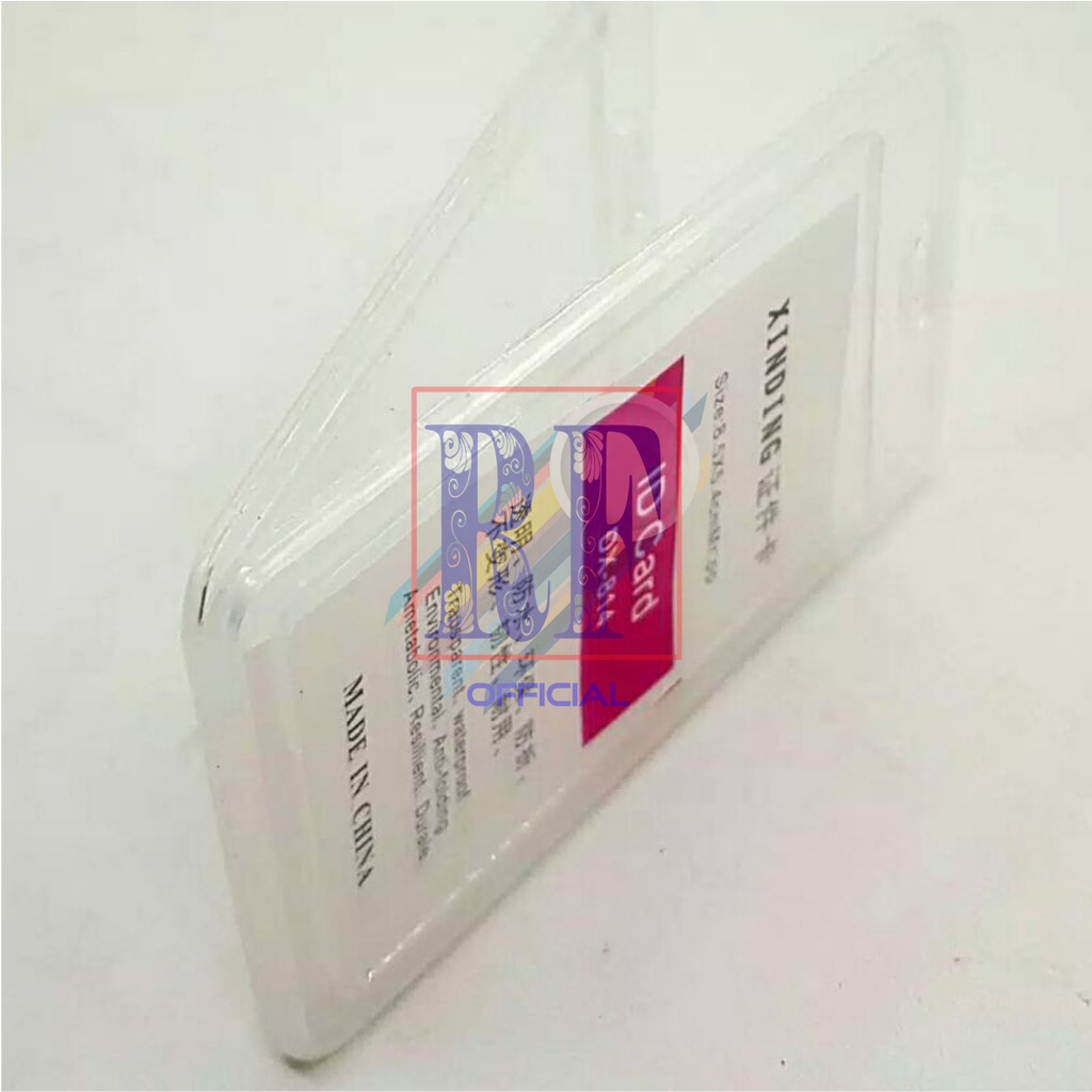 Transparent 2 face Card Holder / ID Card casing / ID Card frame / ID ...