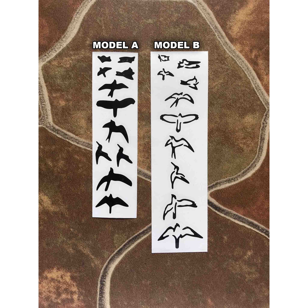 Inlay Sticker Guitar Bird Prs Model Birds Fretboard Acoustic Electric ...