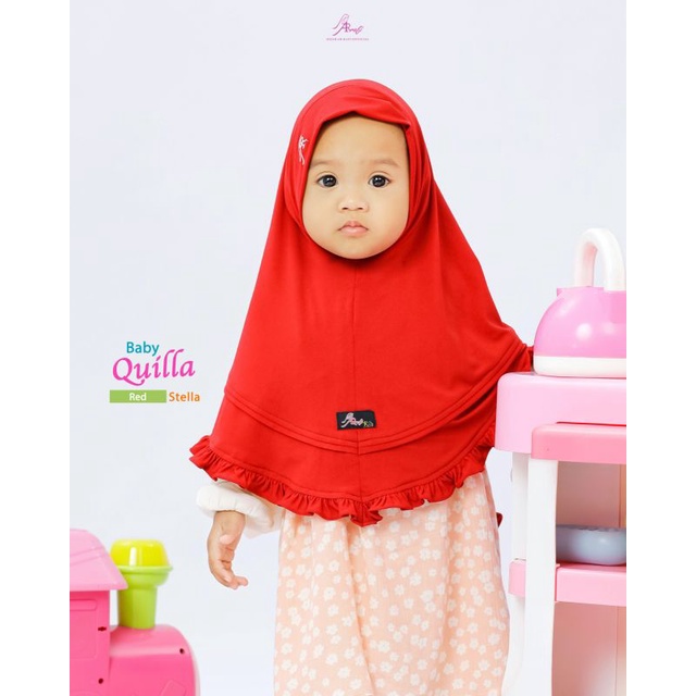 Original QUILLA BABY HIJAB ARRAFI HIJAB KIDS SIMPLE | Shopee Malaysia