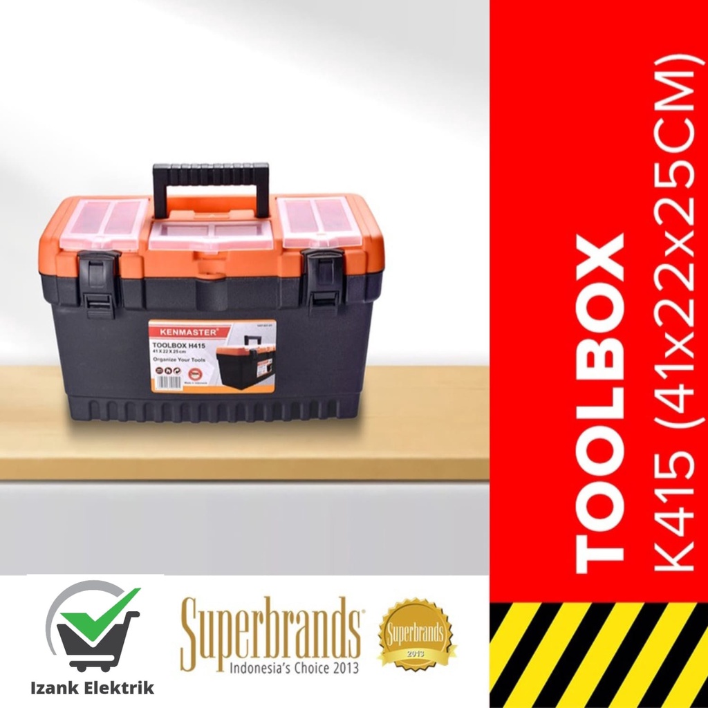 Tool BOX Buttonscarves BIG/Large/JUMBO H415 TOOLBOX TOOL KIT TOOLBOX ...