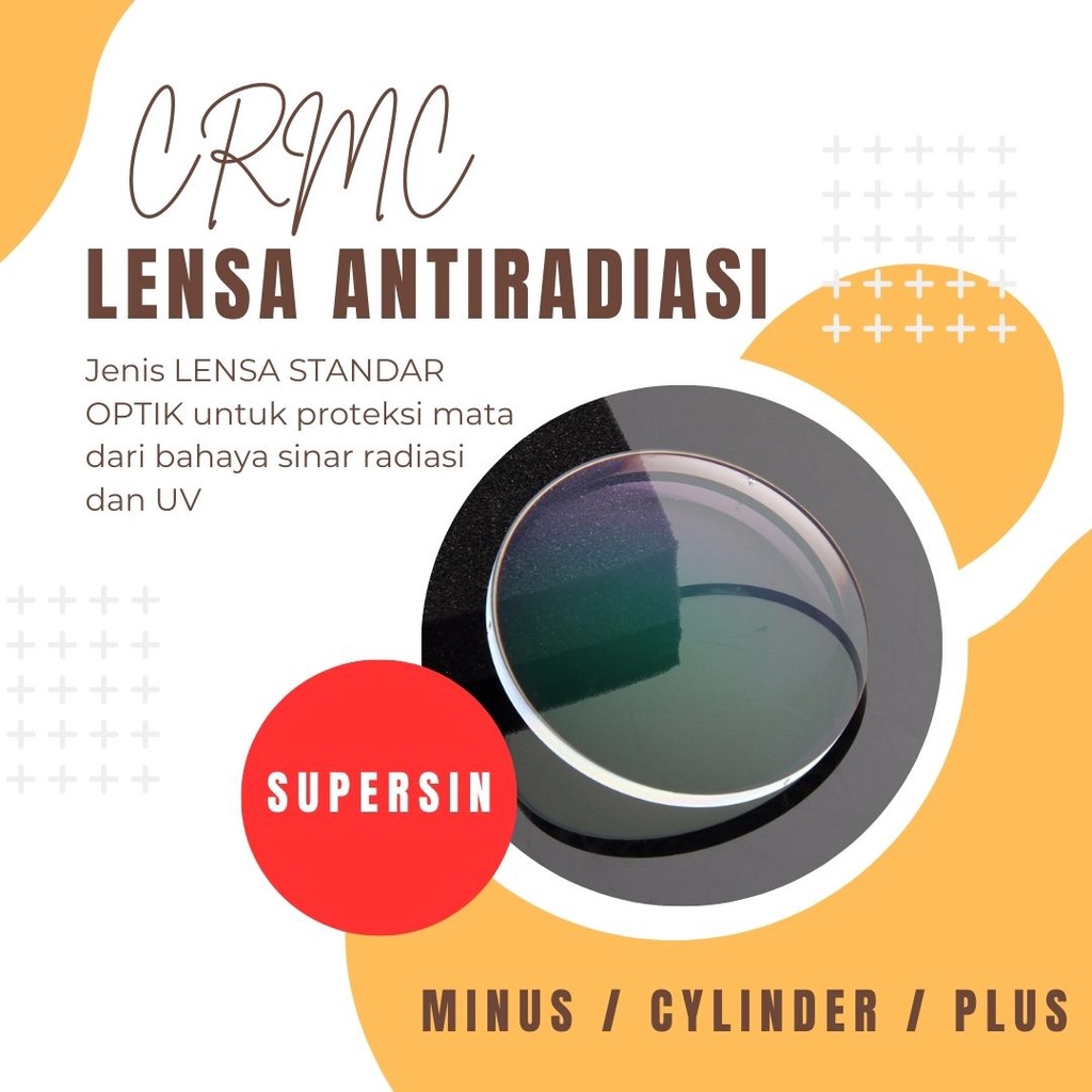 ANTIRADIATION LENS/Blueray/Photochromic/CRMC MINUS/CYLINDER/PLUS ...