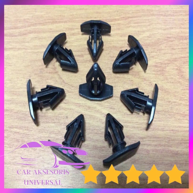 Toyota CAR RETAINER PANEL CLIP BUTTONS (DLA) | Shopee Malaysia