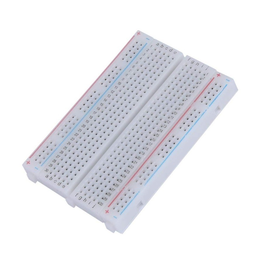 Breadboard 400 Hole MINI SOLDERLESS BREADBOARD 400 400P | Shopee Malaysia