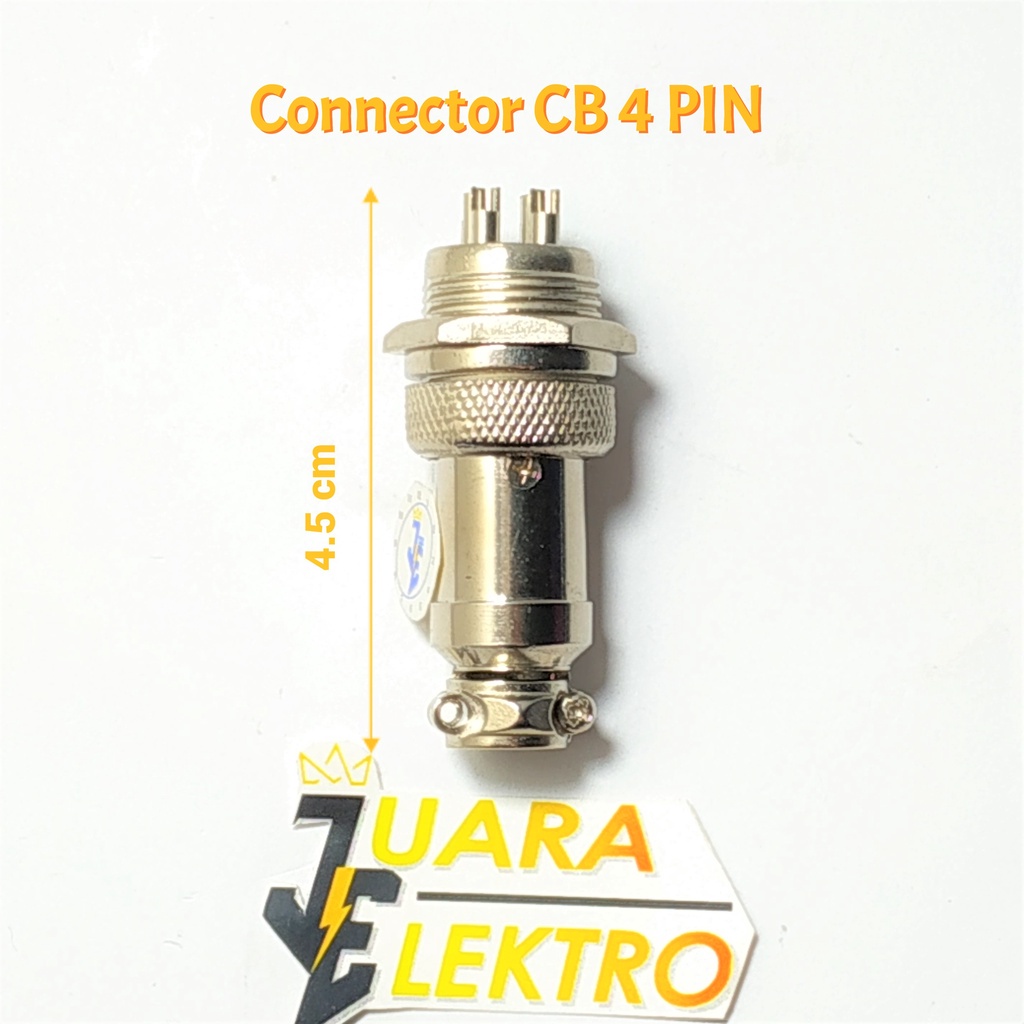 4 PIN CB Connector | Cb 4 Pin Iron Connector (SET) | Shopee Malaysia