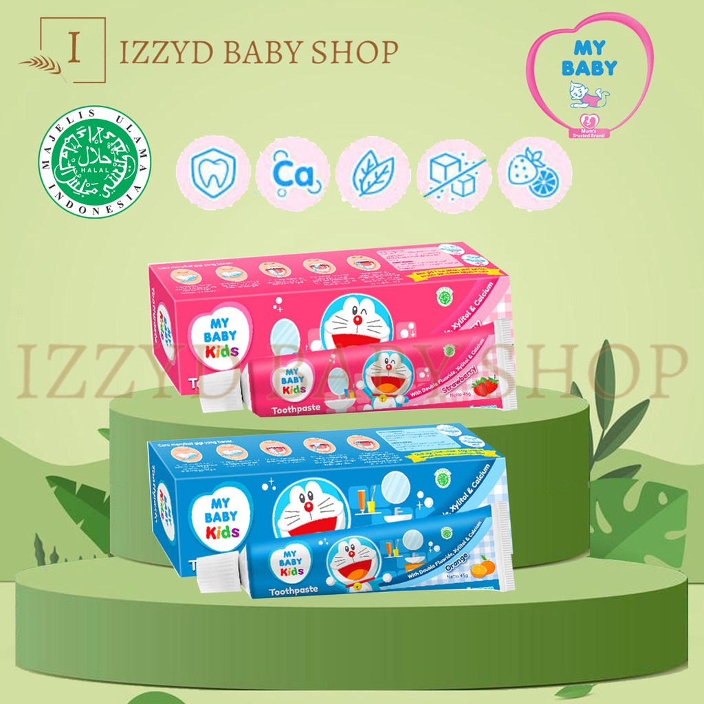 My Baby Kids Toothpaste Toothpaste Tooth paste | Hahal Straberry Orange ...