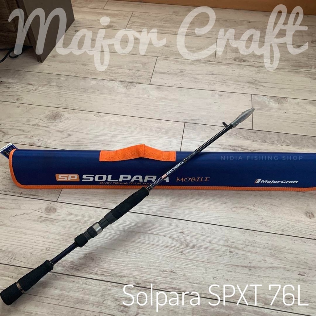 Telescopic Spinning Rod | Major Craft Solpara SPXT 76L | Shopee Malaysia