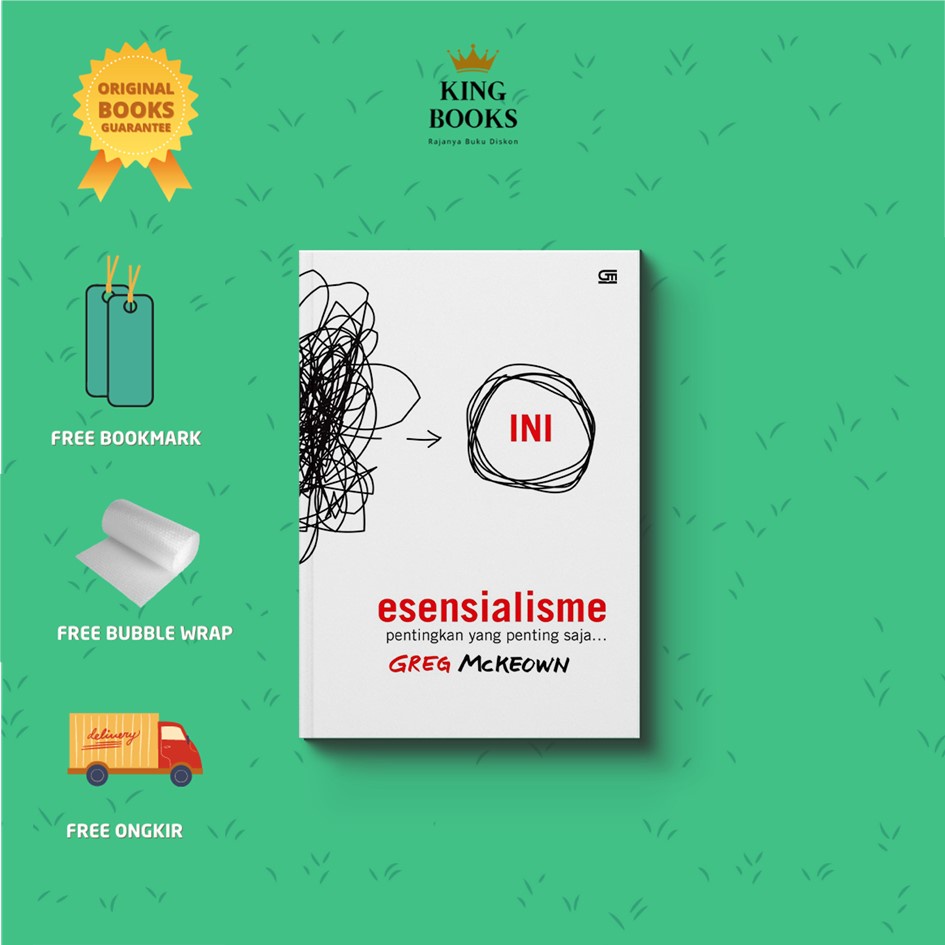 Essentialism: Just Import What's Important - (Gramedia) | Shopee Malaysia
