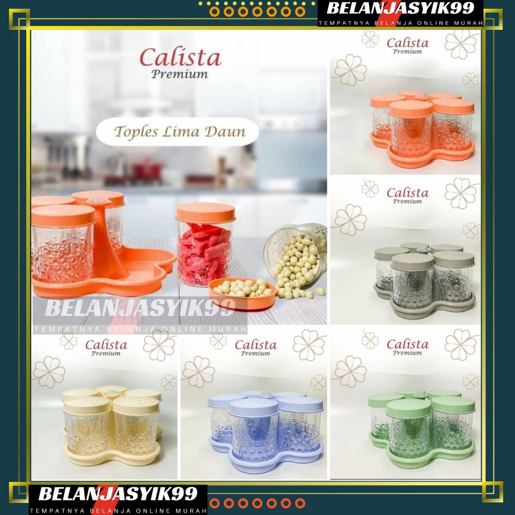 5-leaf Jar/5-Leaf CALISTA Jar/CALISTA PREMIUM Five-Leaf Jar/Food SNACK ...