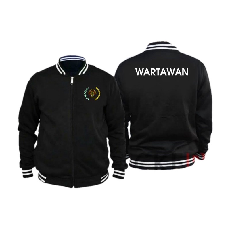 Indonesian Journalist Baseball Jacket // Journalist Jacket | Shopee ...