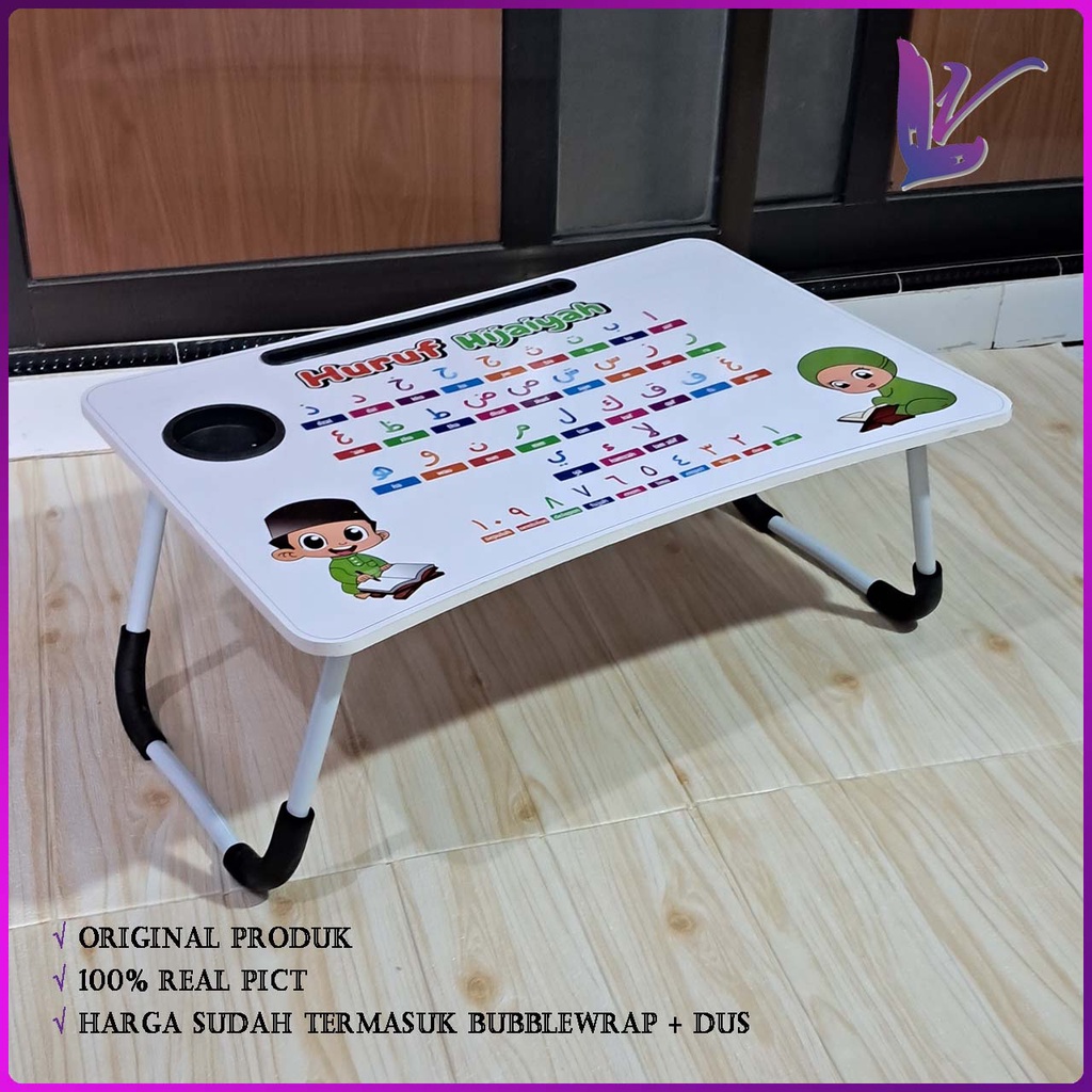 Children's Study Table Educational Character Letters Folding Table ...