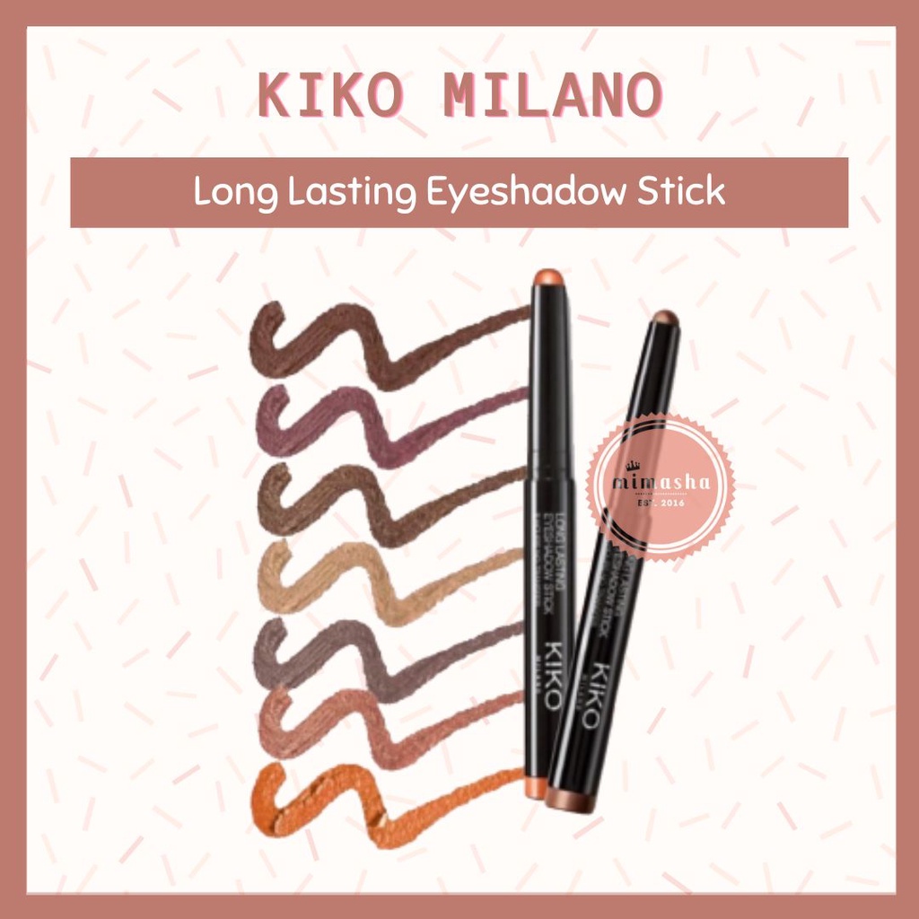 Kiko Milano Long Lasting Eyeshadow Stick Longlasting Creamy Pigmented ...