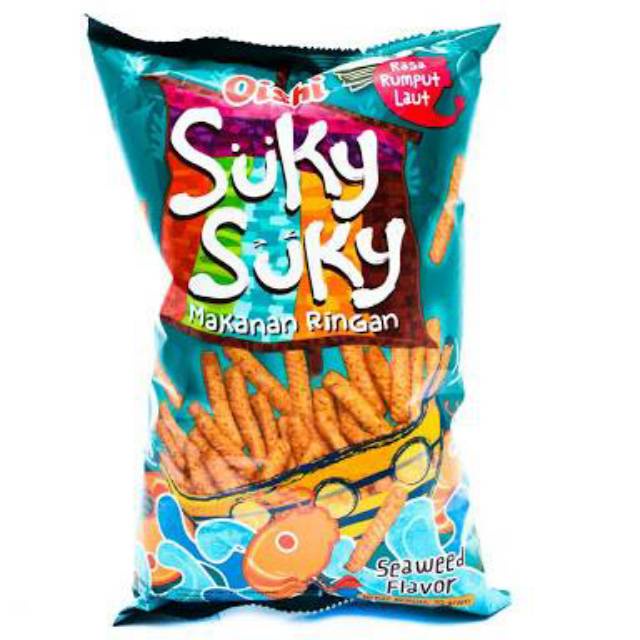 Snack Oishi Suky Suky 65gr - Seaweed Seaweed | Shopee Malaysia